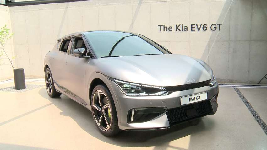 기아 EV6 1회 충전 475㎞ 주행…아이오닉 5보다 길어 - SBS Biz