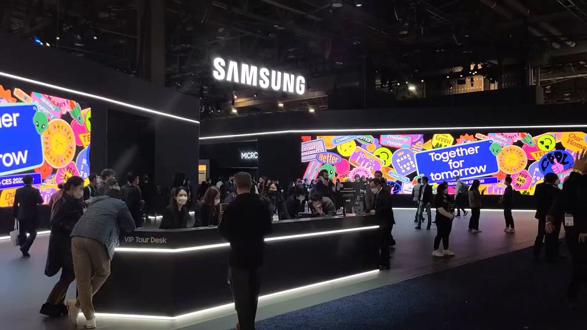 [CES-르포] 삼성전자 부스는 명품매장?…외신 기자 대기 행렬 - SBS Biz