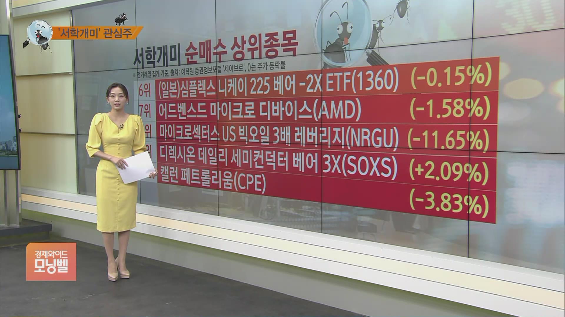 [서학개미 뭐샀나] 지수 ETF 인기…기술주 3배 하락에 베팅한 서학개미 - SBS Biz
