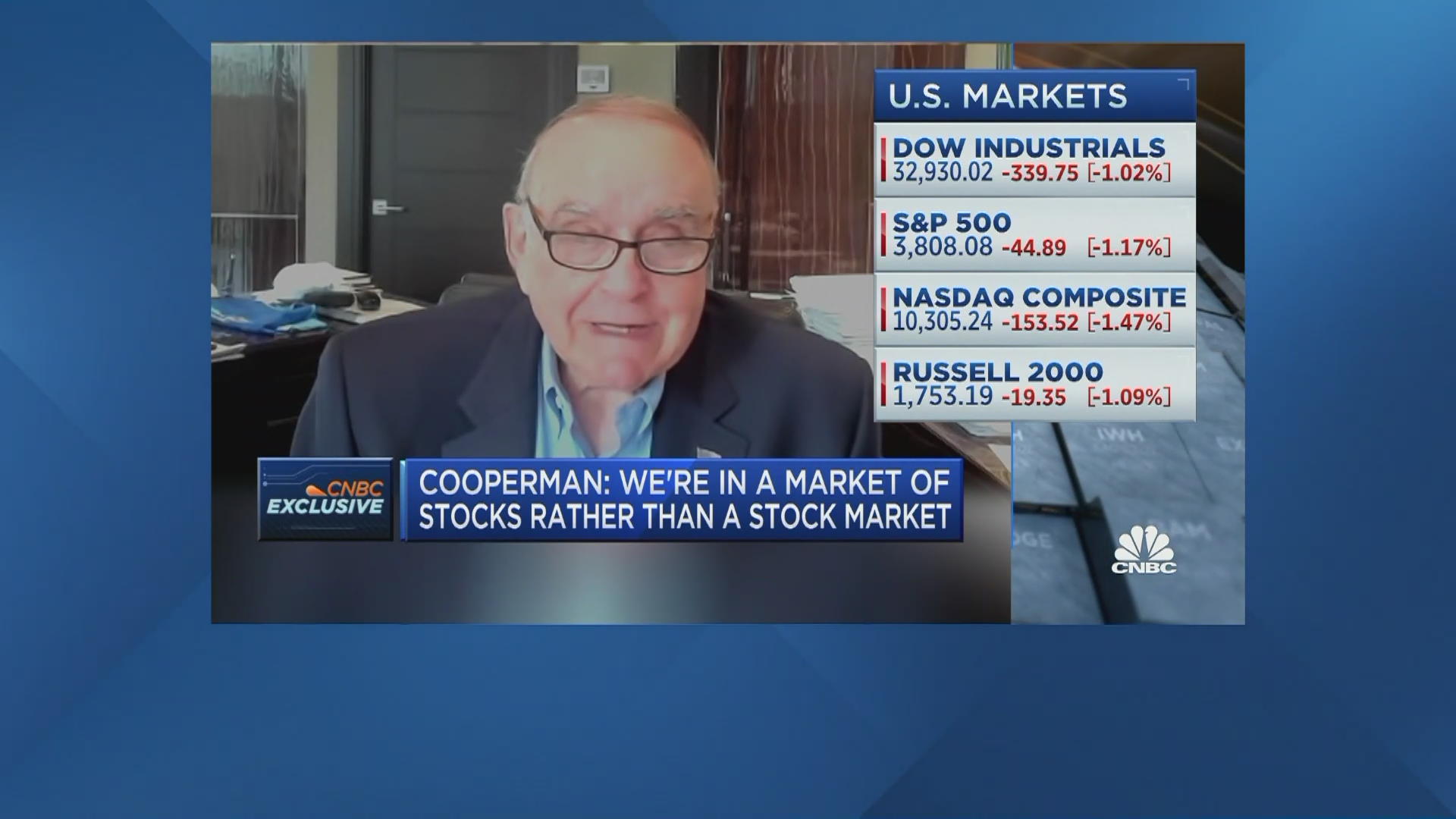 [모닝 인사이트] 리온 쿠퍼맨 "올해 S&P 500 지수 4천400 넘을 확률 5%에 불과해" - SBS Biz