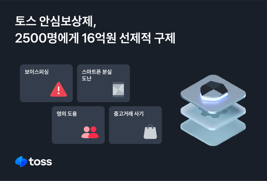 토스 "안심보장제로 금융사고 피해 2500명 구제" - SBS Biz