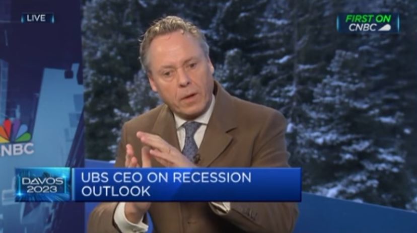 UBS CEO "올해는 변곡의 해…미국·유럽 인플레 하락 전망" - SBS Biz