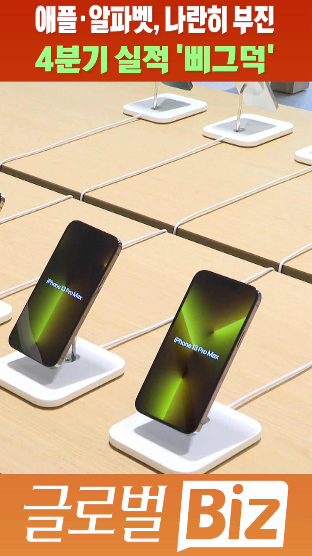 [숏폼] 애플·알파벳, 나란히 부진 4분기 실적 '삐그덕' - SBS Biz