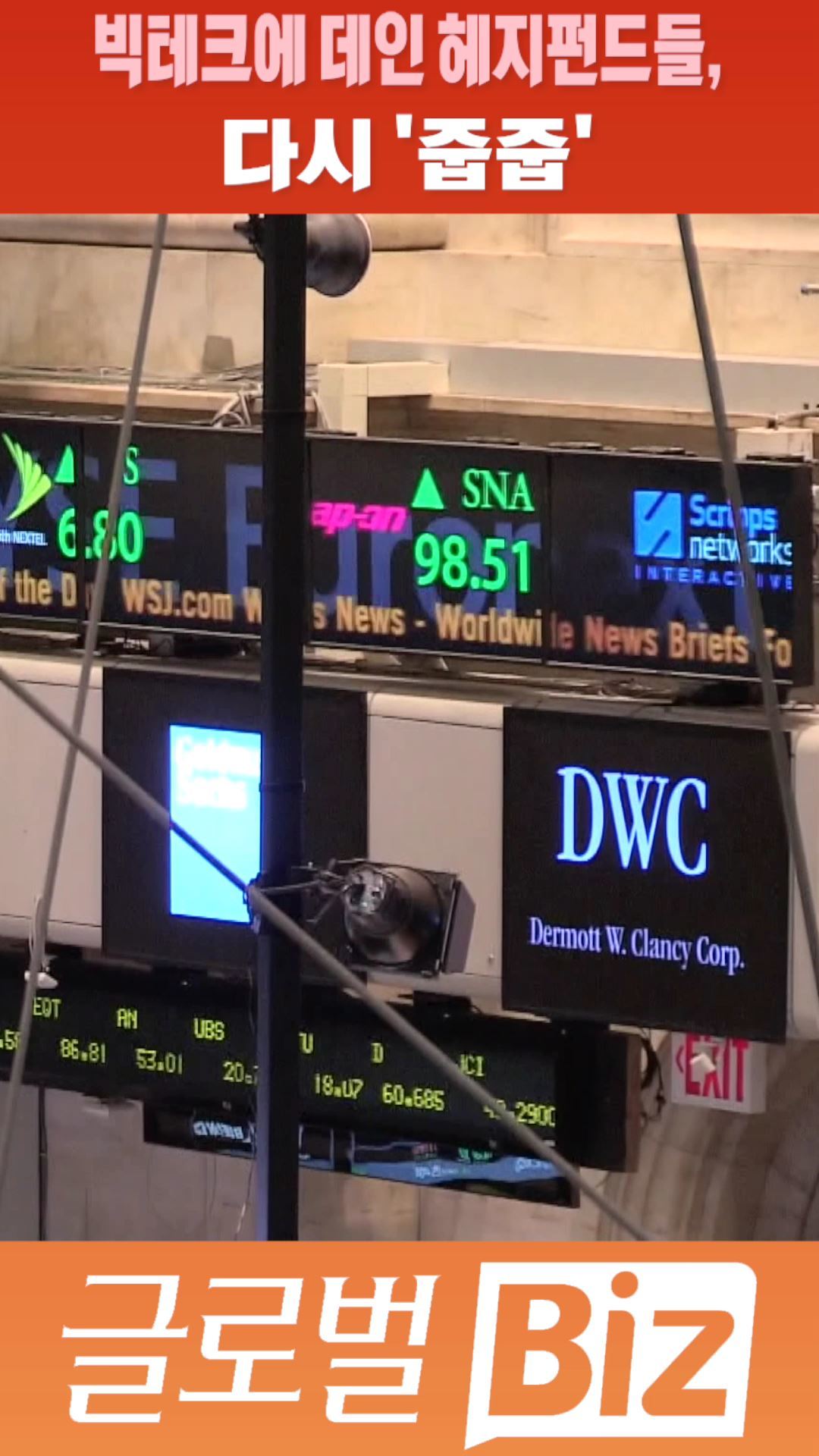 [숏폼] 빅테그에 데인 헤지펀드들, 다시 '줍줍' - SBS Biz