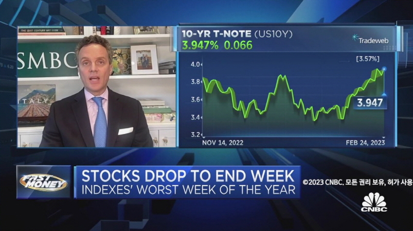 前 백악관 NEC 이코노미스트 "증시, 경제 약화로 10월 저점 다시 테스트할 것" - SBS Biz