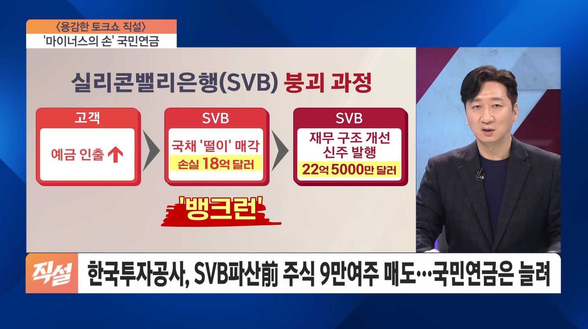 SVB에 물린 국민연금…SVB그룹 주식 300억 원어치 물려 - SBS Biz