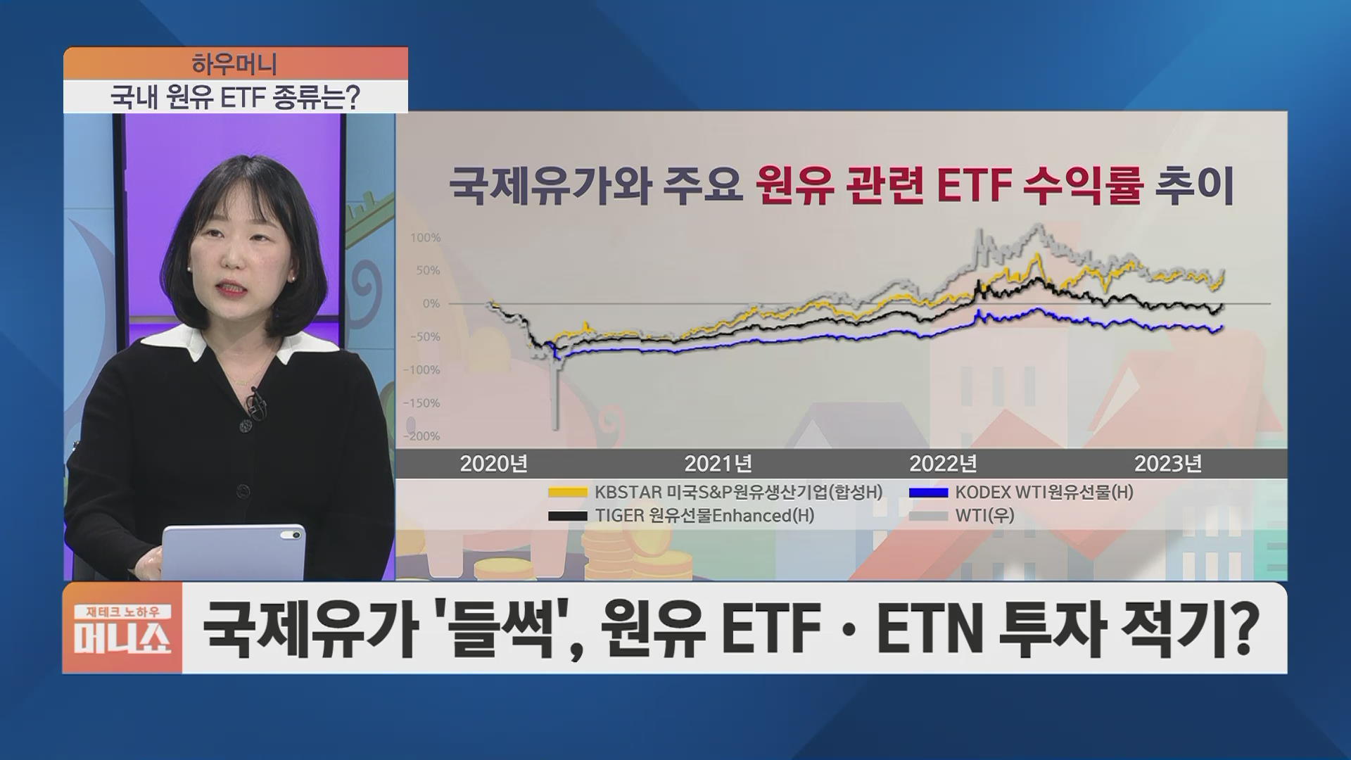 [하우머니] "지금 들어가도 될까" 원유 ETF 고민된다면? - SBS Biz
