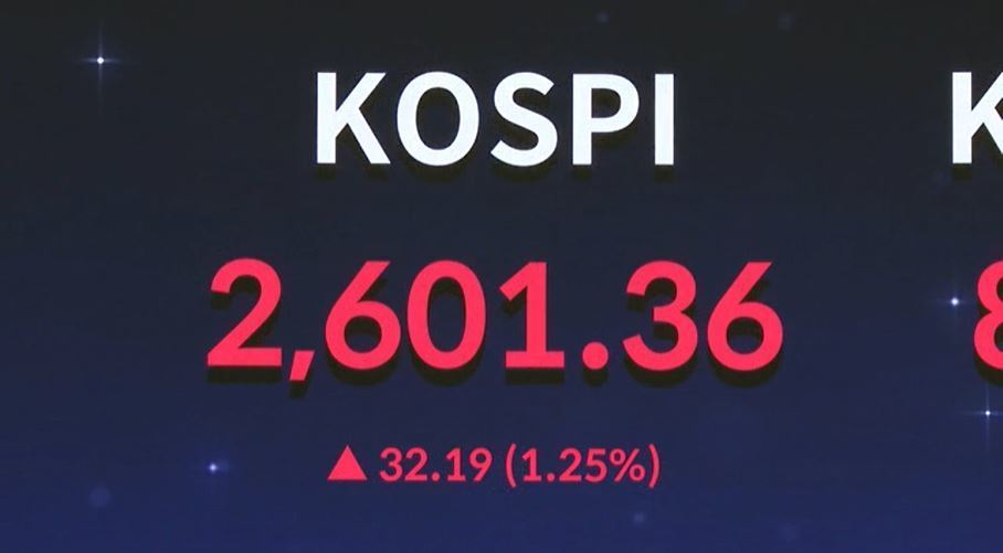 코스피 1년 만에 2600 돌파…환율, 50일만에 1300원대로 - SBS Biz