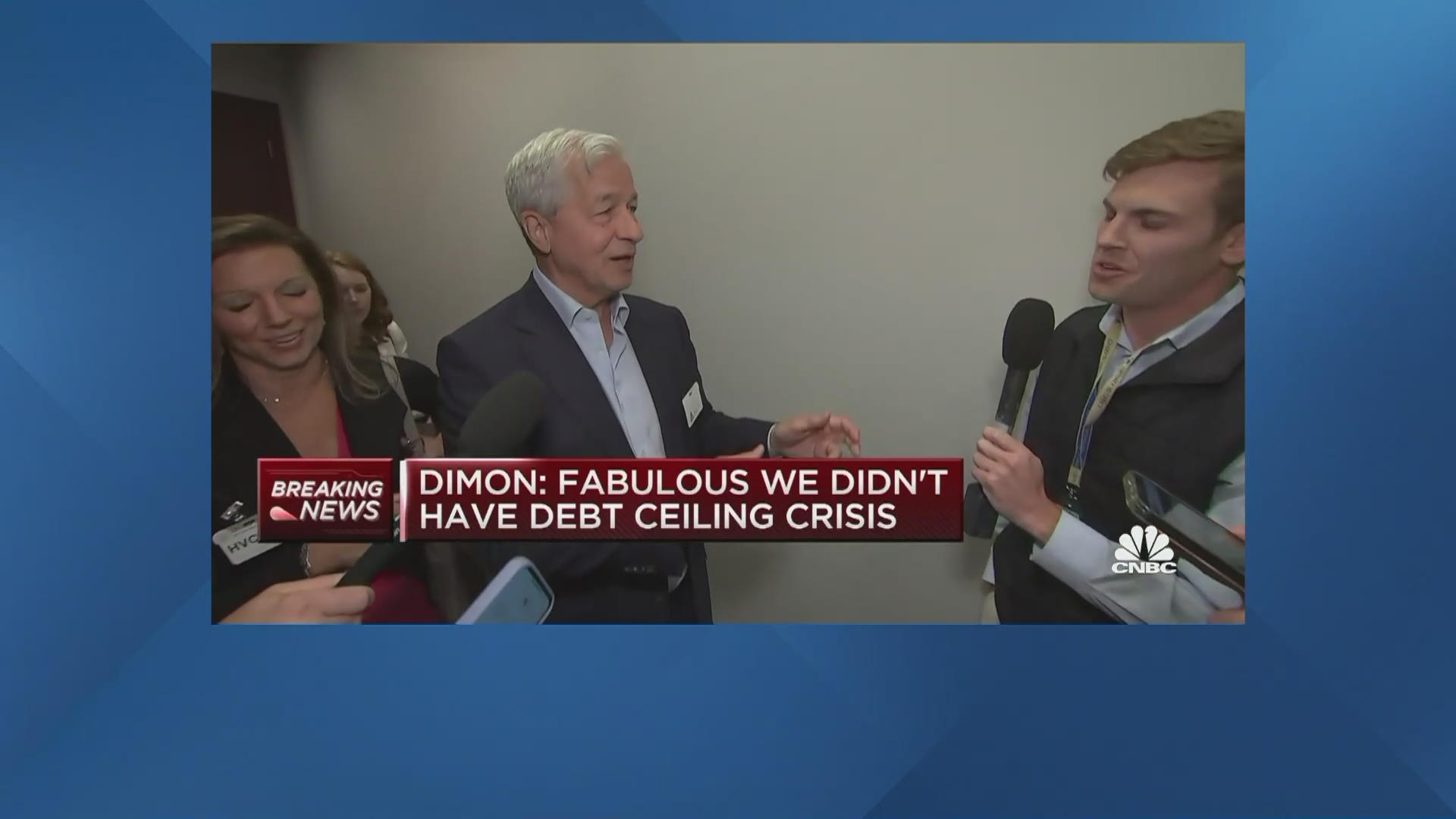 [모닝 인사이트] JP모건 다이먼 CEO "경제 여전히 좋은 상태에 있어" - SBS Biz