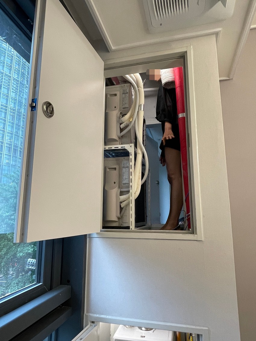 공용 실외기실 사생활 논란...도심 오피스텔 사용승인 - SBS Biz