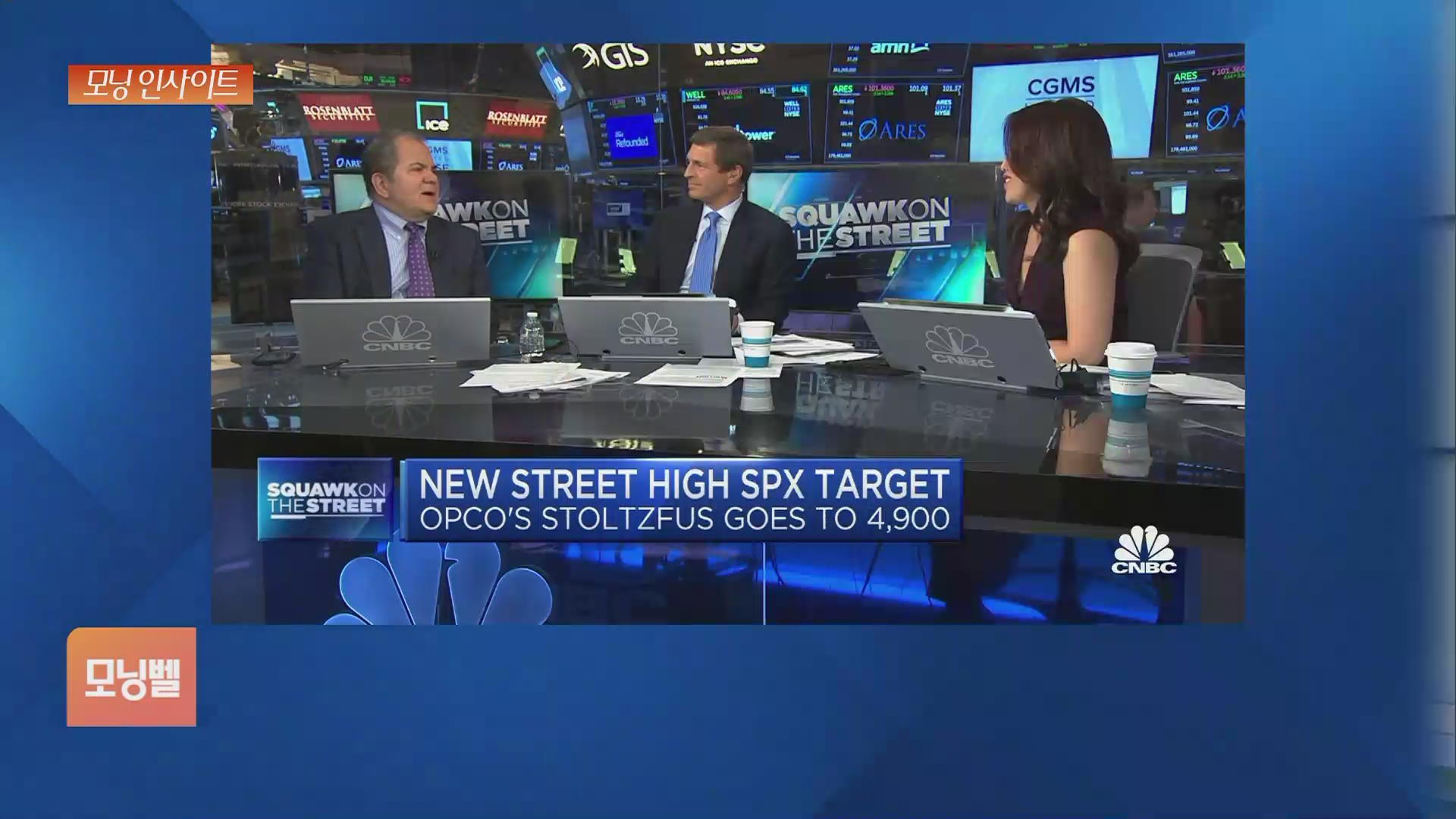 [모닝 인사이트] 오펜하이머 "S&P500 목표가 4900으로 상향" - SBS Biz