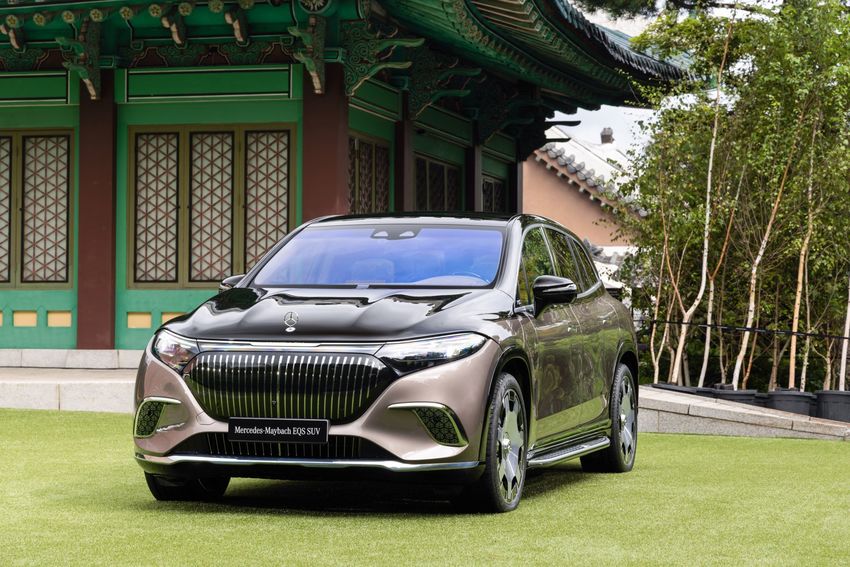 마이바흐 첫 전기 SUV 'EQS SUV' 국내 공개…"한국 매우 중요한 시장" - SBS Biz