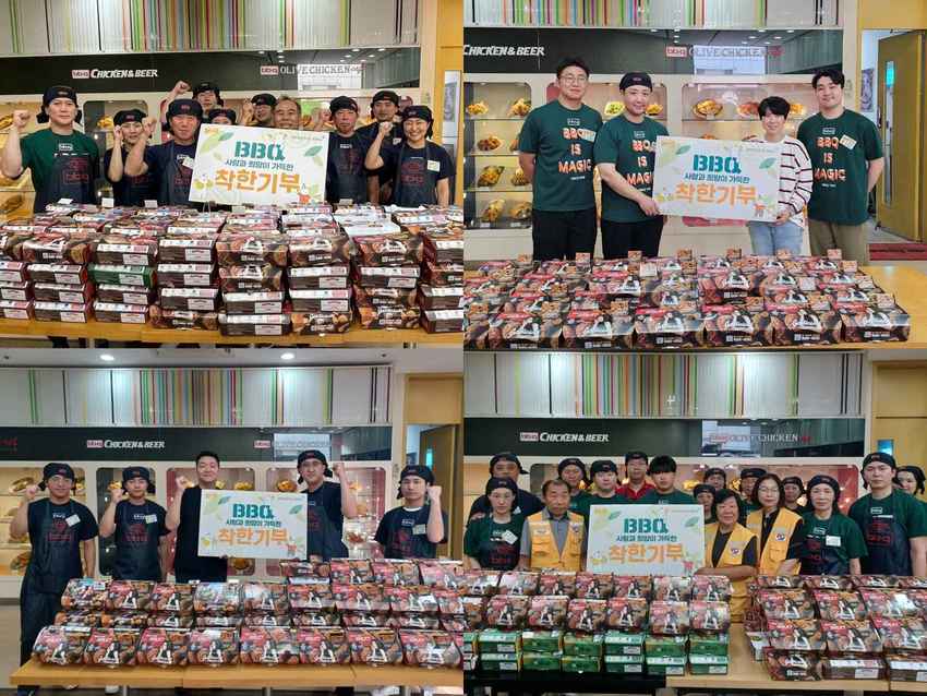 BBQ, 올해 ‘치킨대학 착한기부’ 누적 8천마리 돌파 - SBS Biz