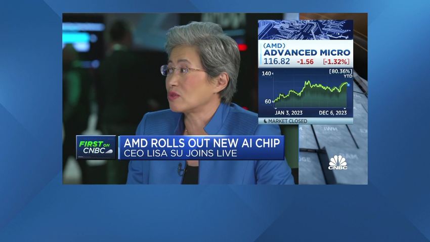 AMD CEO "지난 한 해 동안 AI 시장 폭발해" - SBS Biz