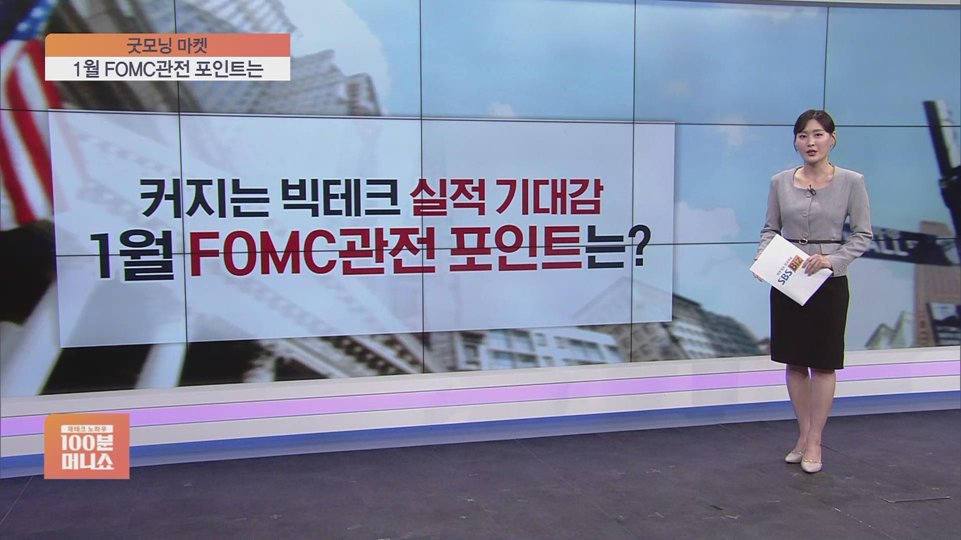 [굿모닝 마켓] 커지는 빅테크 실적 기대감…1월 FOMC 관전 포인트는? - SBS Biz