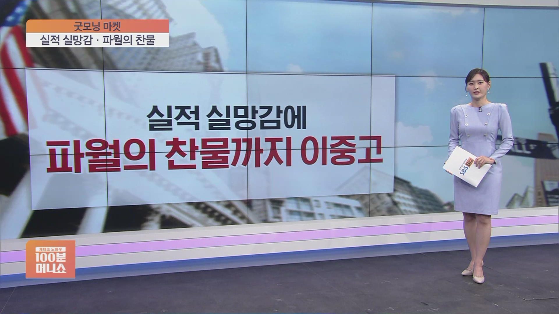 [굿모닝 마켓] 실적 실망에 파월 찬물까지…'M7'마저 하락한 뉴욕증시 - SBS Biz