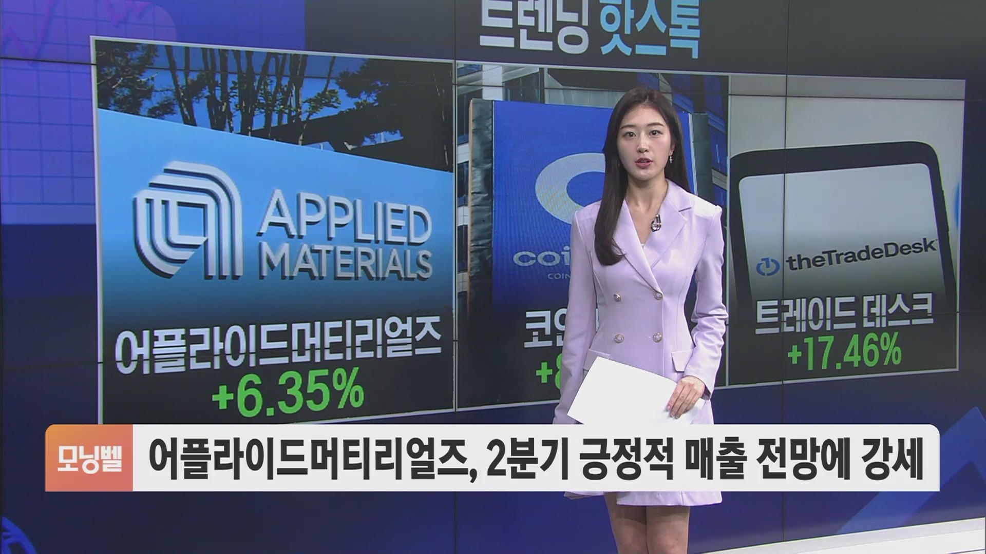 [트렌딩 핫스톡] 코인베이스, 2년 만에 분기 흑자 전환…52주 신고가 - SBS Biz