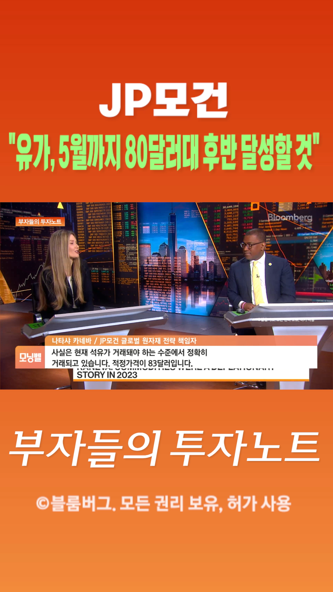 [숏폼] JP모건 "유가, 5월까지 80달러대 후반 달성할 것" - SBS Biz