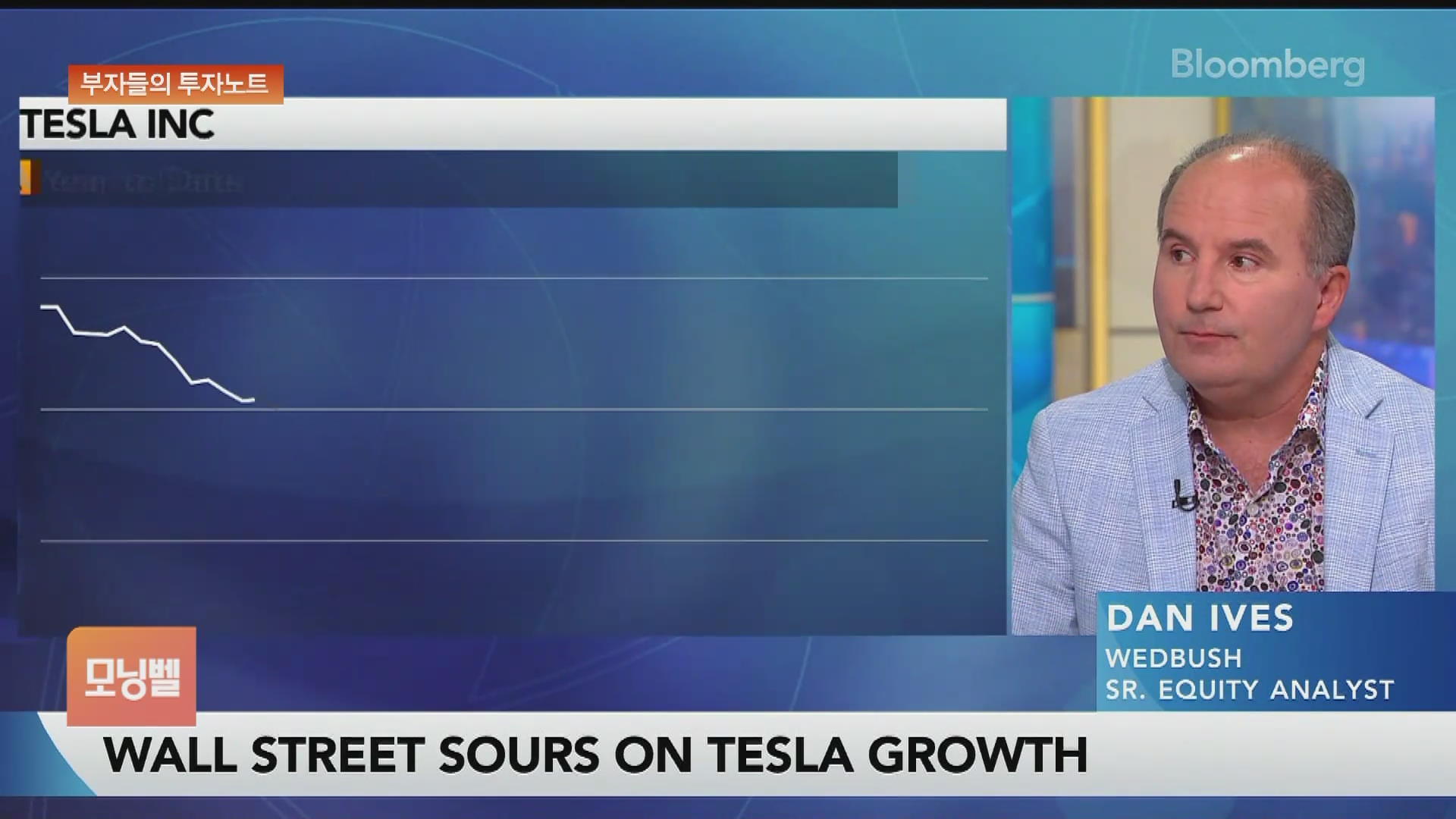 [부자들의 투자노트] 테슬라 낙관론자 댄 아이브스 "테슬라, 장기적 전망 밝아" - SBS Biz