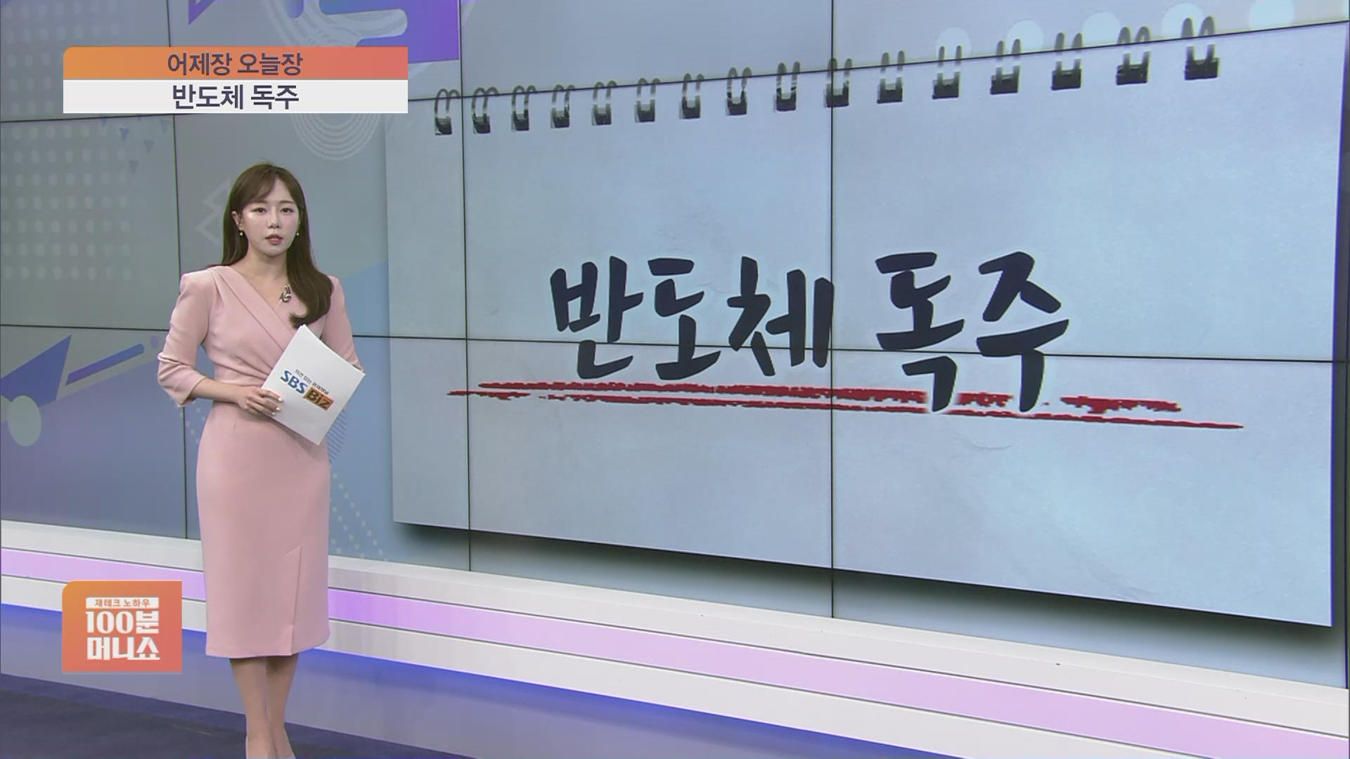 [어제장 오늘장] '반도체 독주'…삼성전자·SK하이닉스 52주 신고가 - SBS Biz