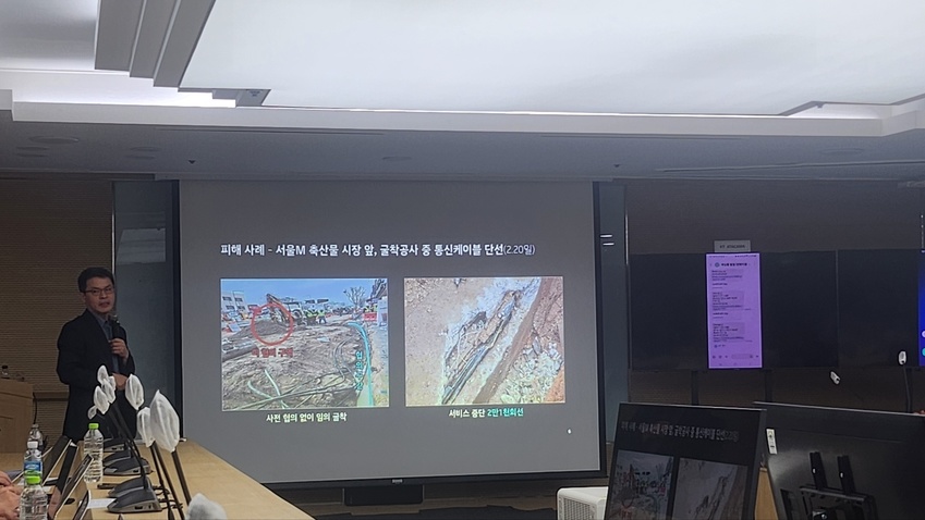 KT-HD현대, 광케이블 공사 주의 시스템 도입…통신 먹통 예방 - SBS Biz