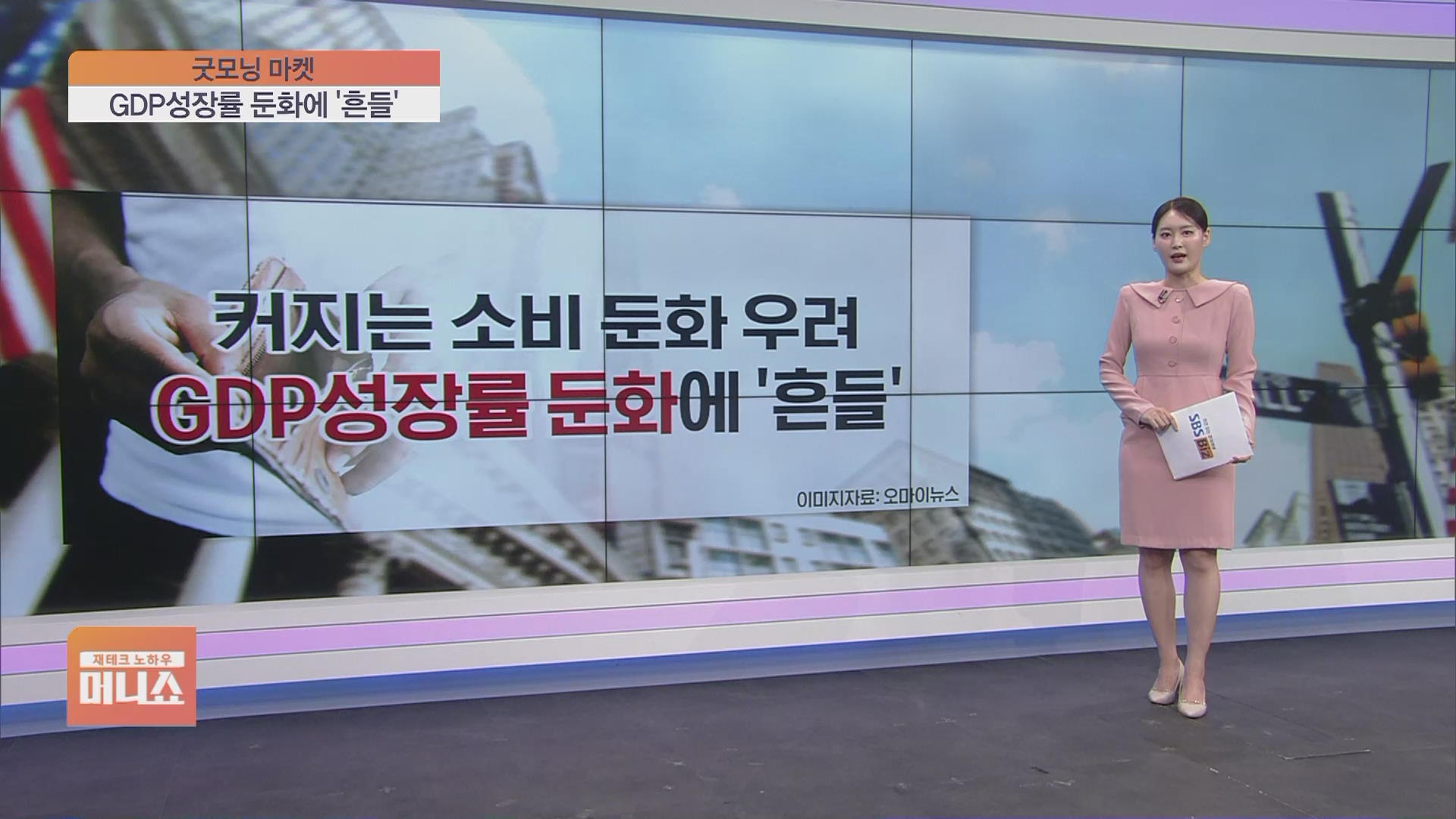 [굿모닝 마켓] 美 GDP 성장률 둔화에 '흔들'…금리인하 시기 늦춰지나 - SBS Biz