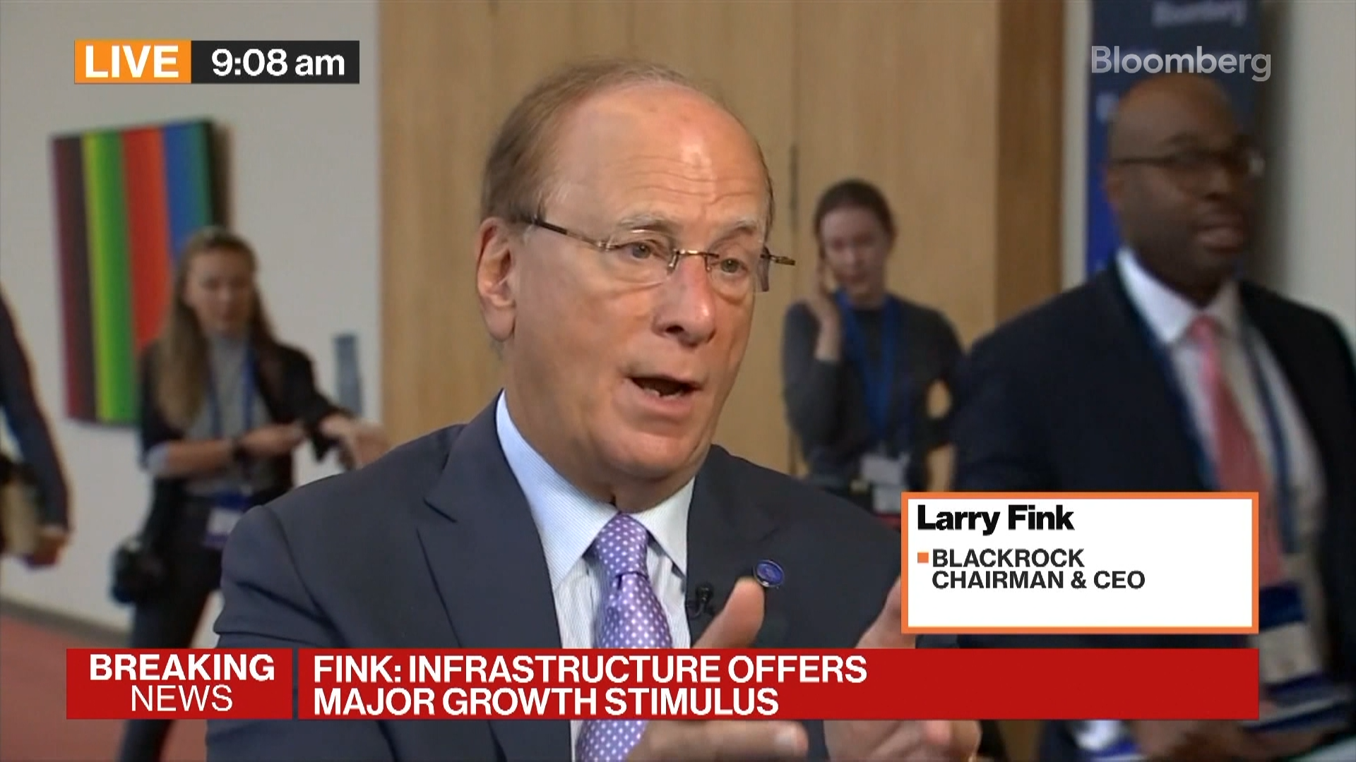 [부자들의 투자노트] 블랙록 CEO "시장 내 시스템적 리스크 줄어" - SBS Biz