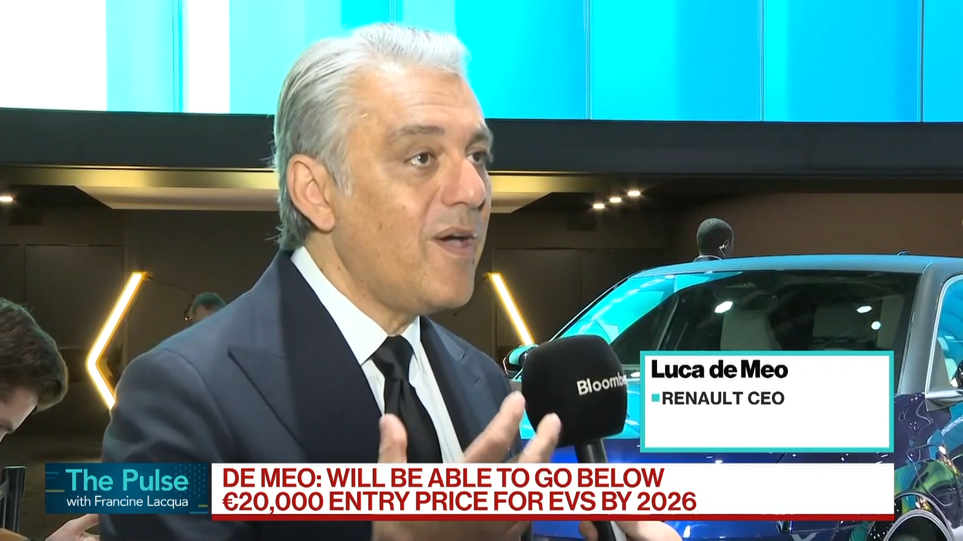 [부자들의 투자노트] 르노 CEO "유럽 전기차 시장, 中과 협력 필요" - SBS Biz