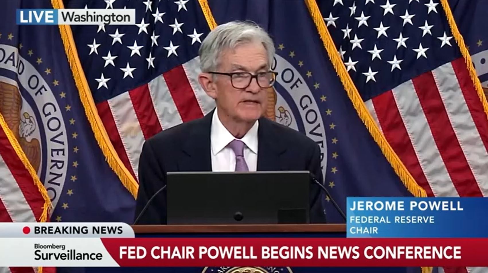 美 기준금리 0.25%p 인하…파월 "단기 정책 변화없다" - SBS Biz