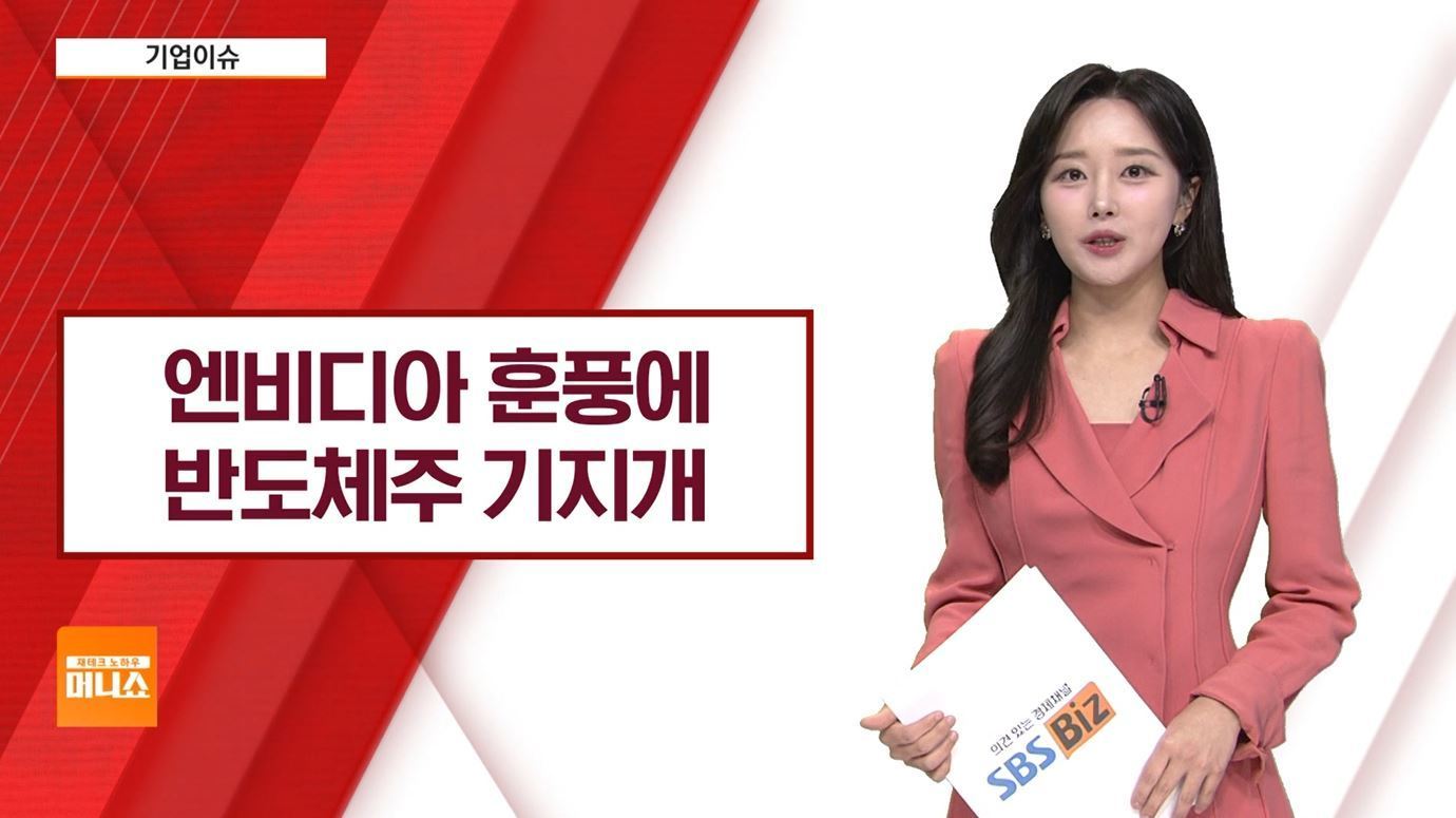[기업이슈] 엔비디아 급등에 SK하이닉스 호재까지…반도체주 훈풍 - SBS Biz