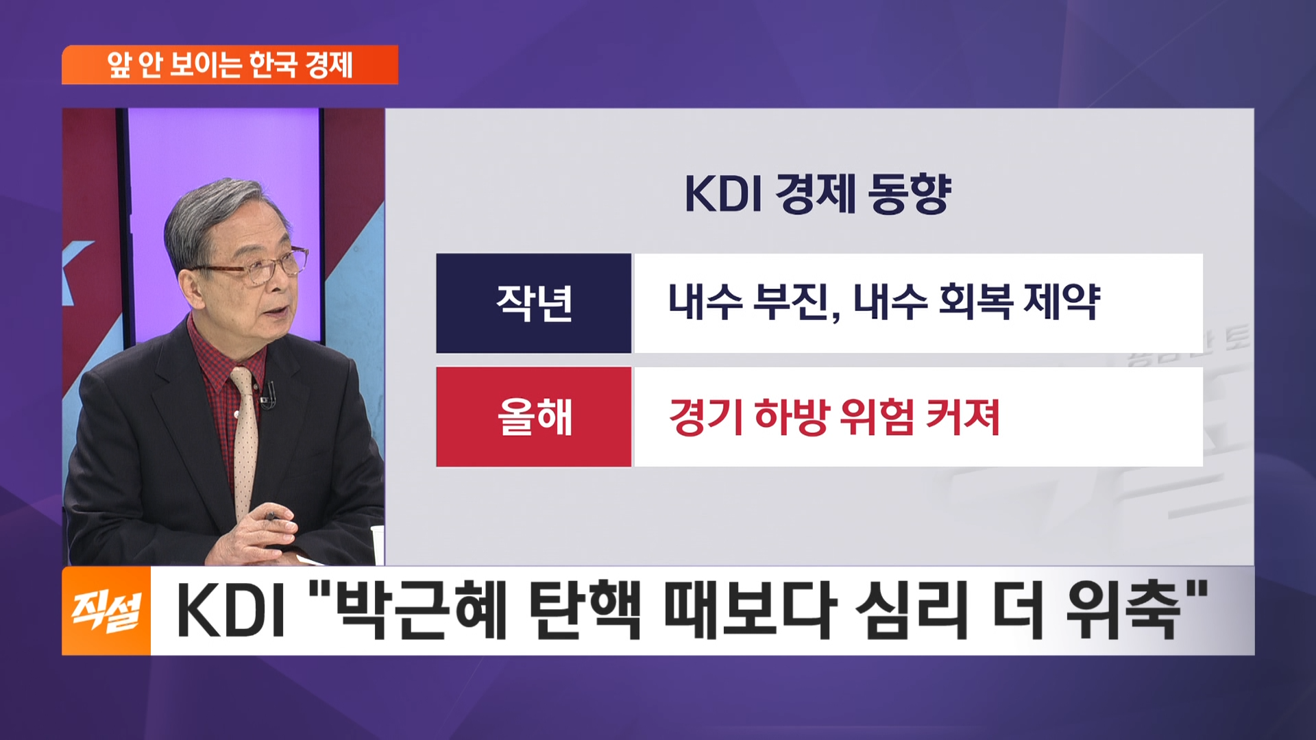 앞 안 보이는 한국 경제…KDI "소비 위축, 경기 하방 위험" - SBS Biz