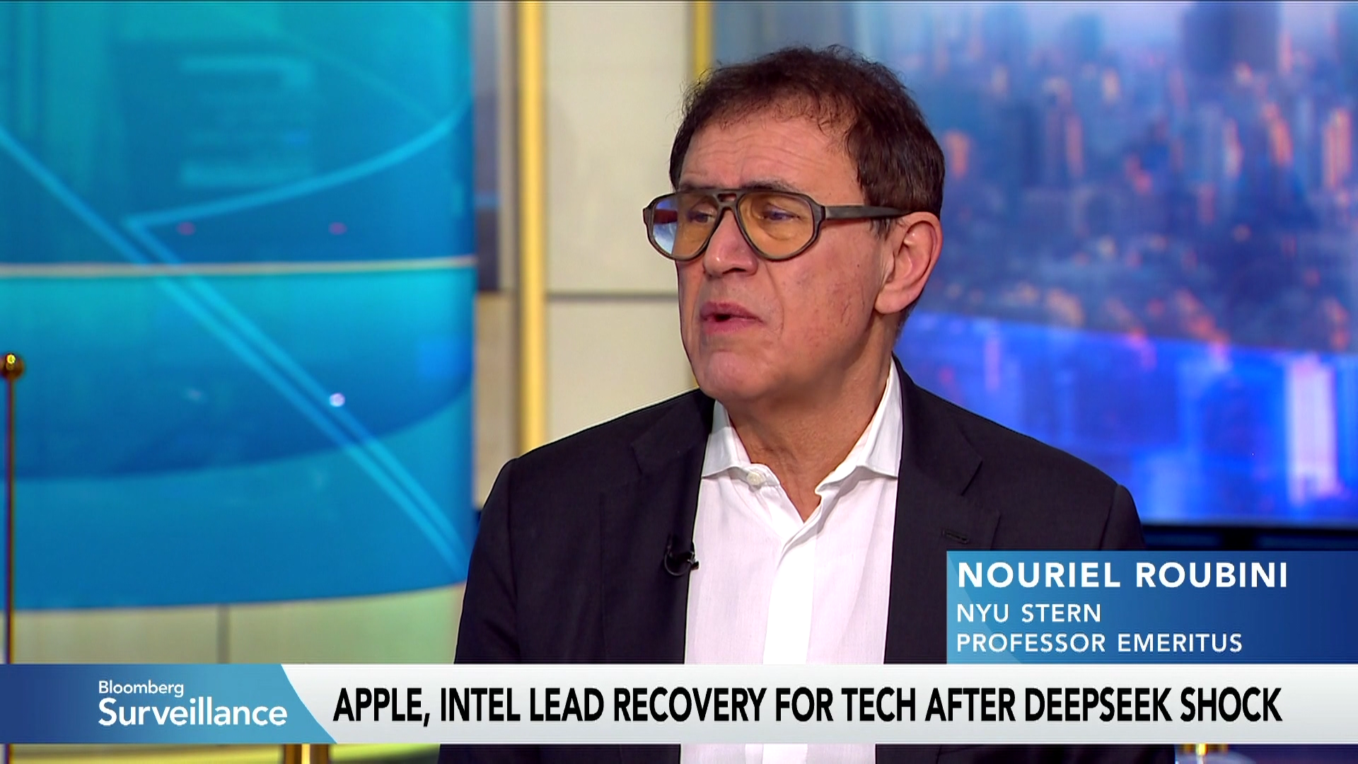 [부자들의 투자노트] 루비니 "딥시크 AI 개발, 중장기적으로 긍정적" - SBS Biz