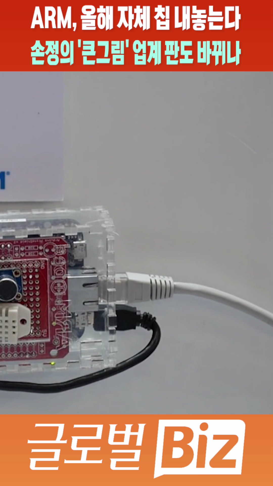 [숏폼] ARM, 올해 자체 칩 내놓는다 손정의 '큰그림' 업계 판도 바뀌나 - SBS Biz