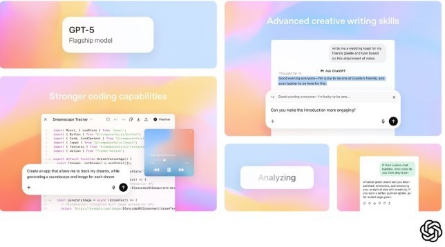 오픈AI, 최신 AI 모델 'GPT-5' 공개…"박사급 전문가 수준" - SBS Biz